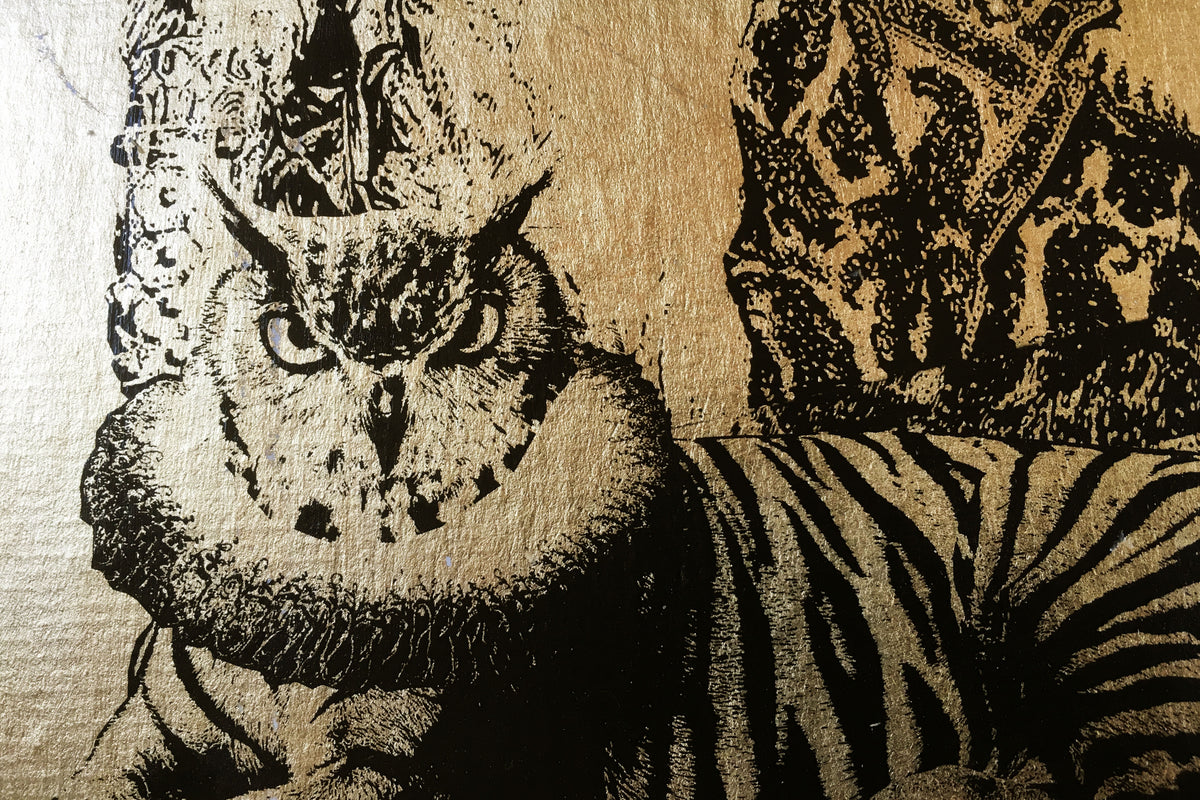 DEER LADY - A4 Neo Victorian Imagery Artwork – AMFlorence